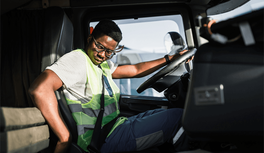 A driver risk management system for driver behavior scoring