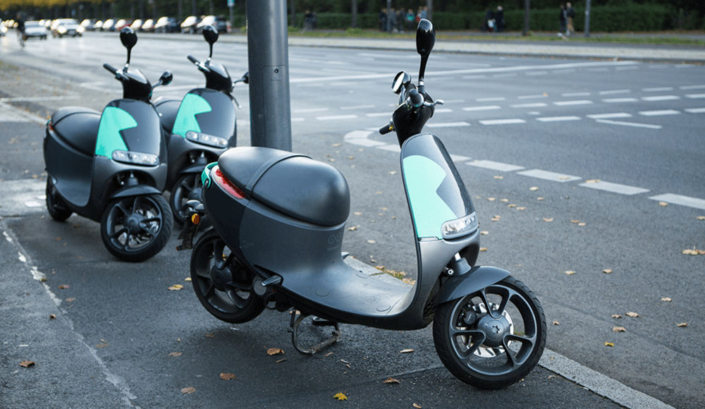 A scooter tracking system to control e-scooters remotely