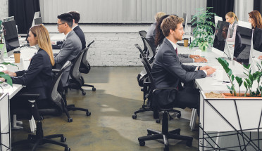 Monitoring office computers with telematics