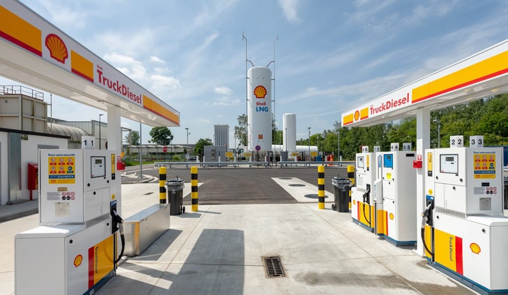 Monitoring Shell LNG stations with the help of telematics