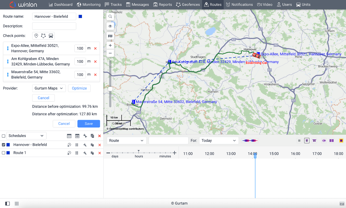 Fleet management software platform | Wialon