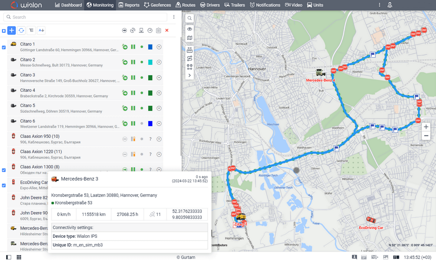 Fleet management software platform | Wialon